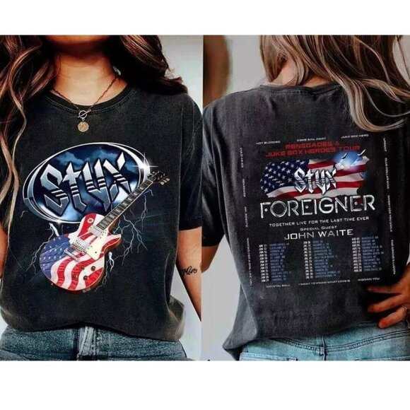 Laness | Shirts | Graphic Styx Band Tour 224 Shirt 2024 Styx And ...